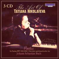 The Art of Tatiana Nikolayeva - Bach Partitas 3cd - Scribendum: SC842 - CD | Presto Music