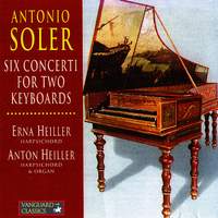Soler: 6 Concertos for 2 Keyboards - Vanguard Classics: VGD135 ...