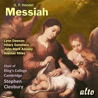 Handel: Messiah: Oratorio in 3 Parts - Alto: ALC2032 - 2 CDs or ...